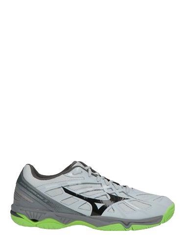 Mizuno Wave Hurricane Sneakers In Light Textile Fibers - Grey