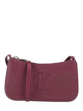 Calvin Klein Polyurethane Crossbody Bag - Red