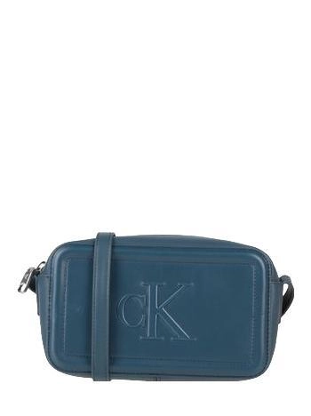 Calvin Klein Crossbody Bag In Slate Polyurethane - Blue