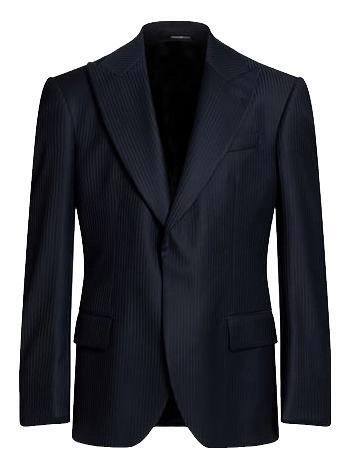 Emporio Armani Blazer Size Virgin Wool - Blue