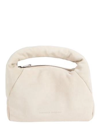 Brunello Cucinelli Suede Handbag - Grey