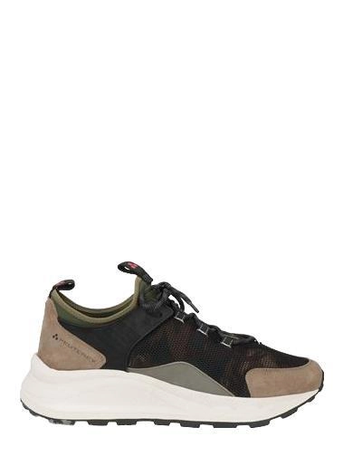 Peuterey Leather And Textile Sneakers - Green