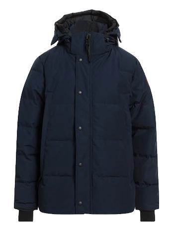 Canada Goose Puffer Polyester Cotton Jacket - Navy