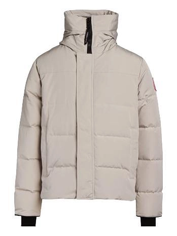 Canada Goose Hooded Down Jacket - Grey