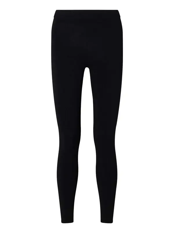 Balenciaga Stretch-jersey Leggings - Black