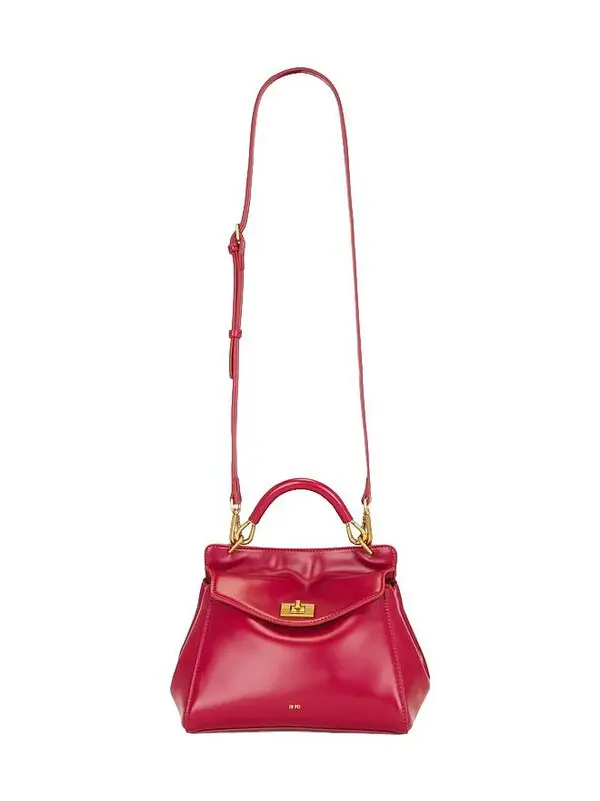 Jw Pei Lucia Classic Top Handbag In Red - Claret