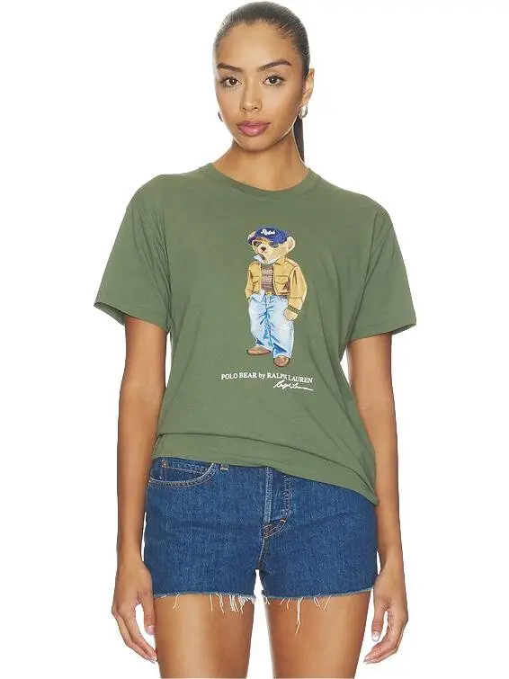Polo Ralph Lauren Jersey Crew Neck T-shirt - Dense Olive