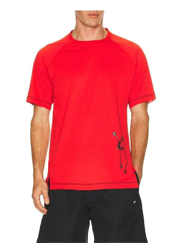 Y3 Graphic Logo T-shirt - Red