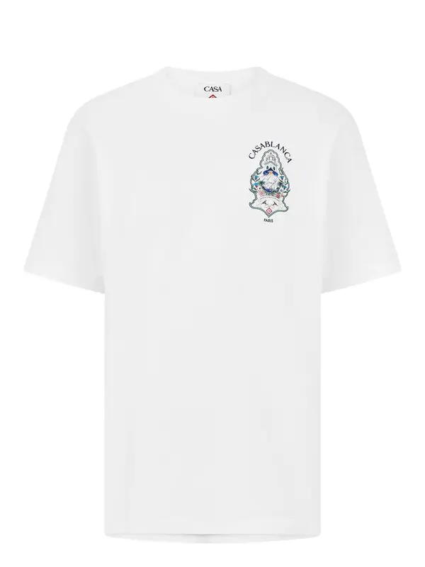 Casablanca Printed T-shirt - White