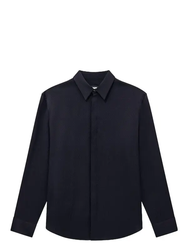 Giorgio Armani Regular Fit Shirt - Black