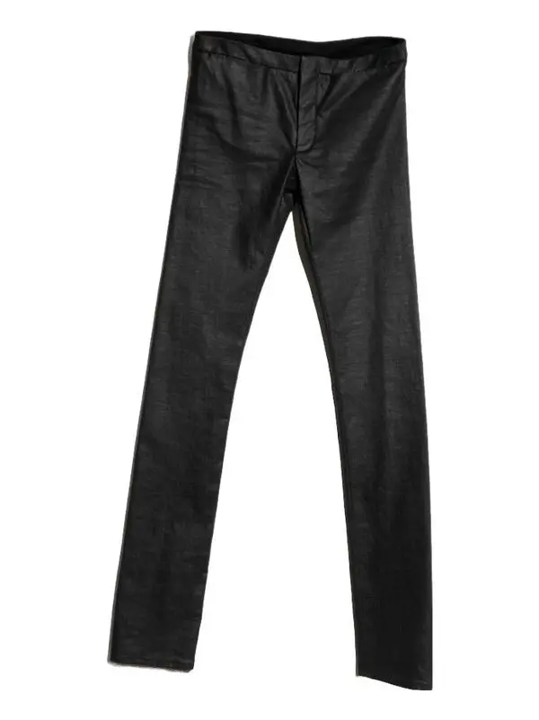 Gucci Washed Cotton Denim Skinny Pants - Black