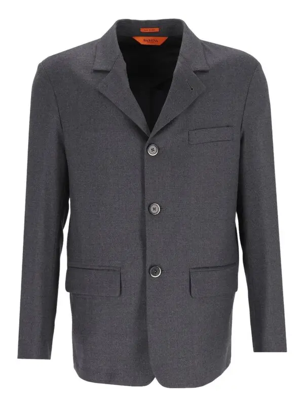 Barena Venezia Zener Three-button Blazer - Grey