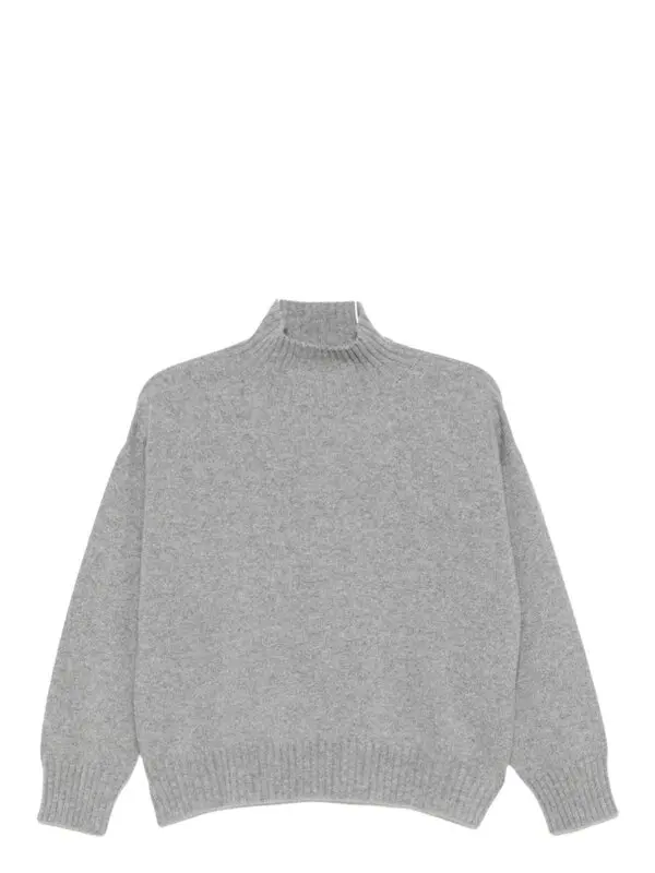 D.exterior High-neck Cashmere Sweater - Gray