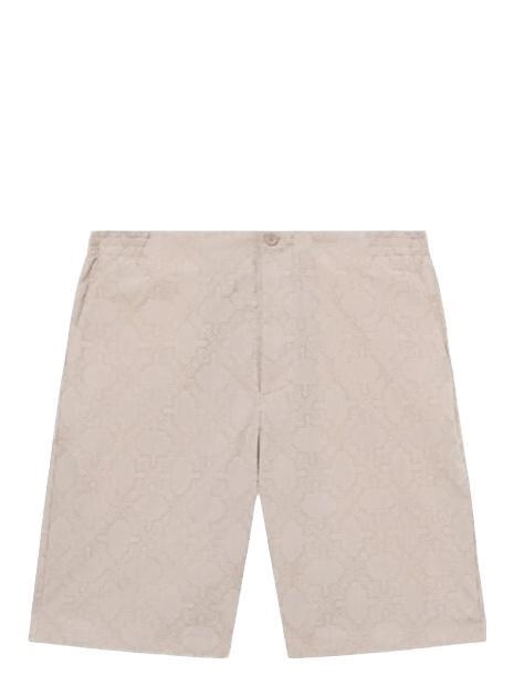Off-White Arrow Lettering Shorts - Nude