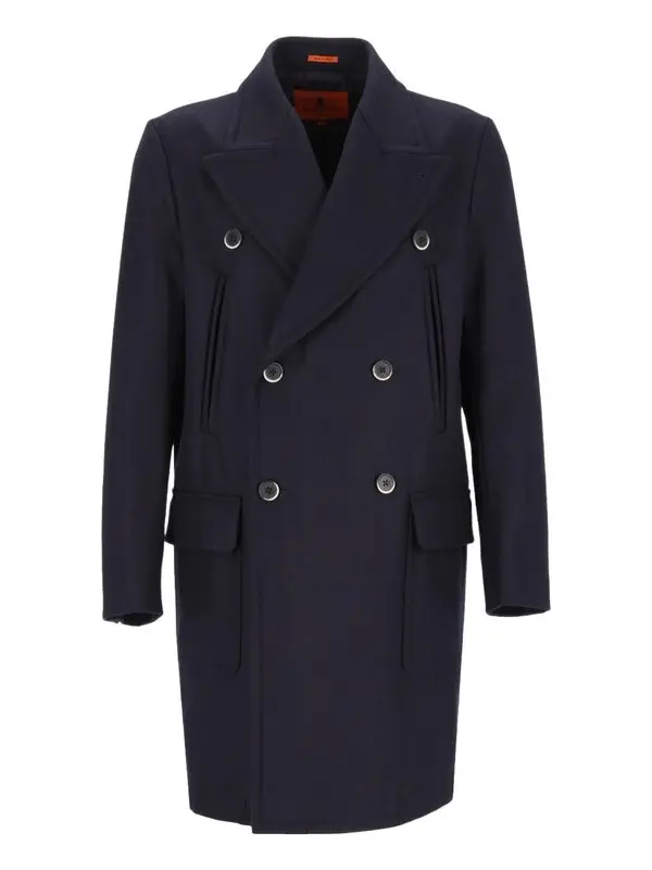 Barena Venezia Navale Double-breasted Coat - Blue