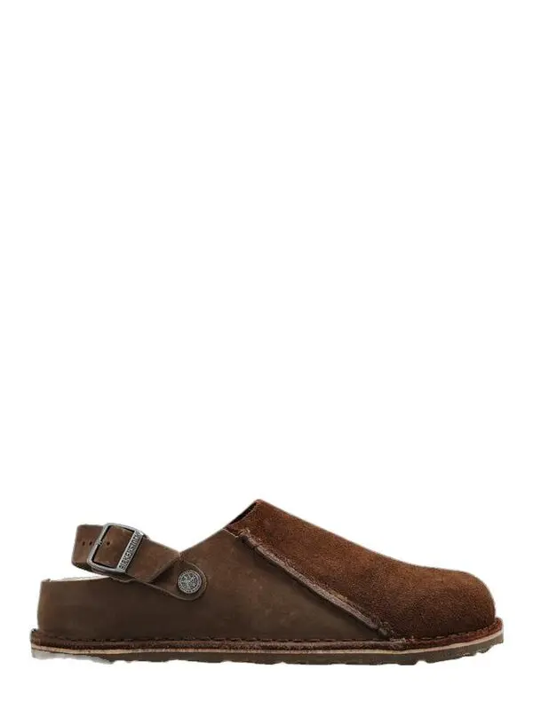 BIRKENSTOCK Lutry Premium Split Clogs - Brown