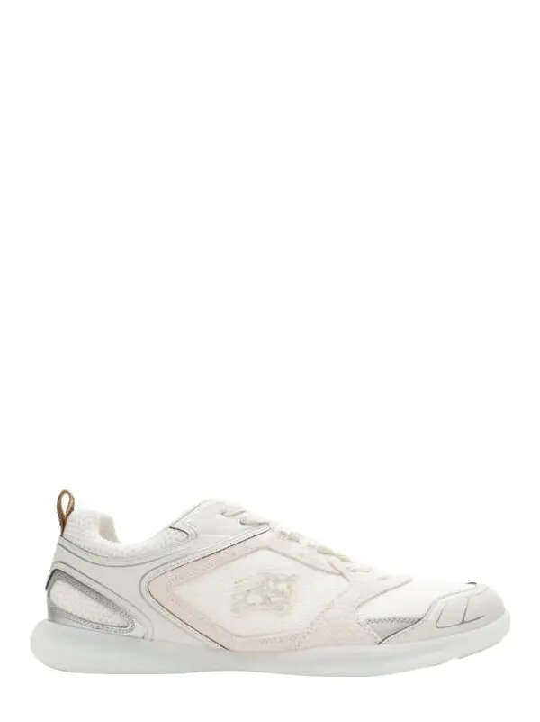 Burberry Matrix Sport Sneakers - Silver/white