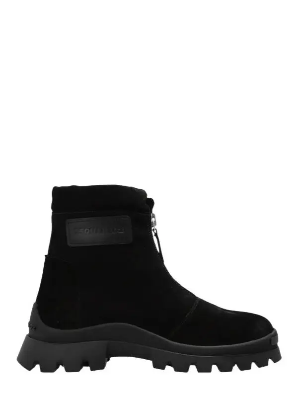 Dsquared2 Zippered Ankle Boots - Black