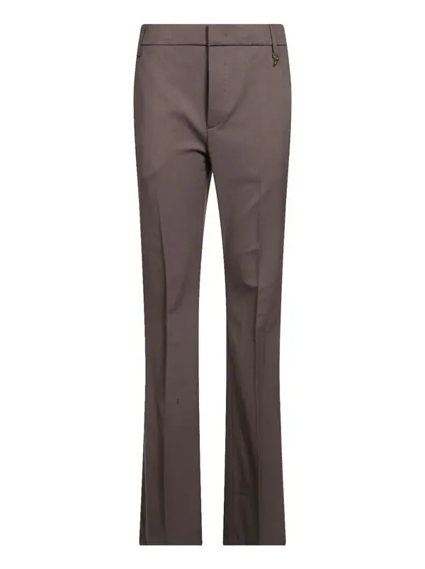 DONDUP Lexi Skinny Fit Tailored Trousers - Brown