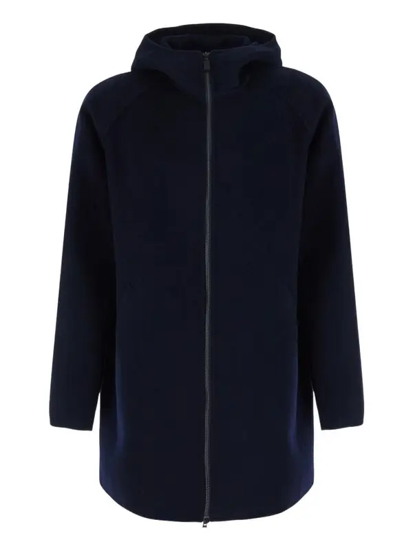 Aspesi Long-sleeved Coat - Blue