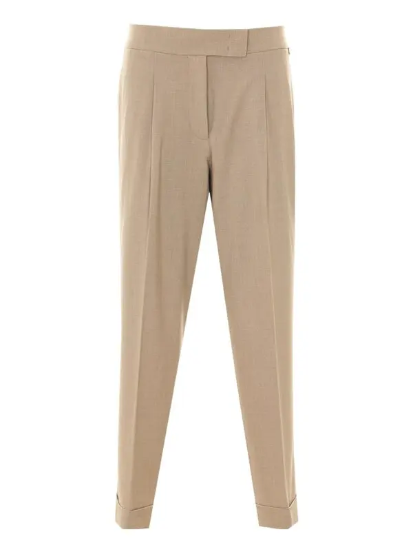 Liu Jo Pleated Cuffed Trousers - L9594