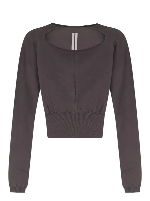 Rick Owens Long-sleeved Knitwear - Grey