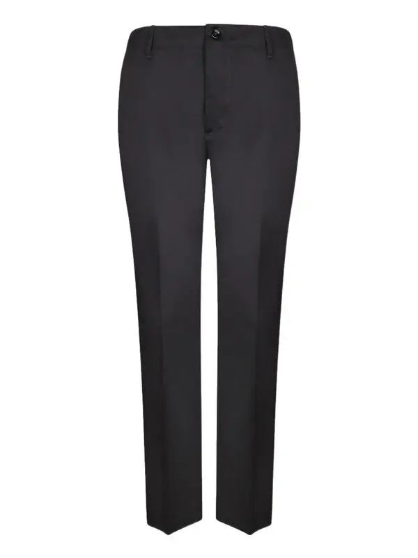 LARDINI Casual Trousers With Belt Loops - Black