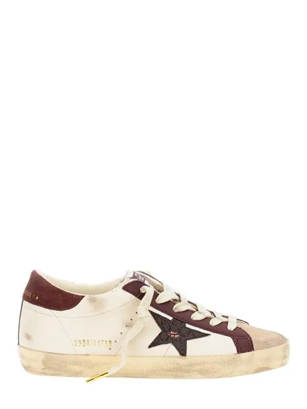 GOLDEN GOOSE Super Star Low-top Sneakers - Light Brown