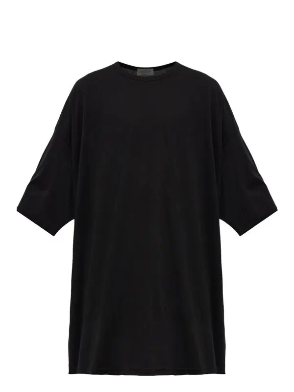 Yohji Yamamoto Oversized Crew-neck T-shirt - Black