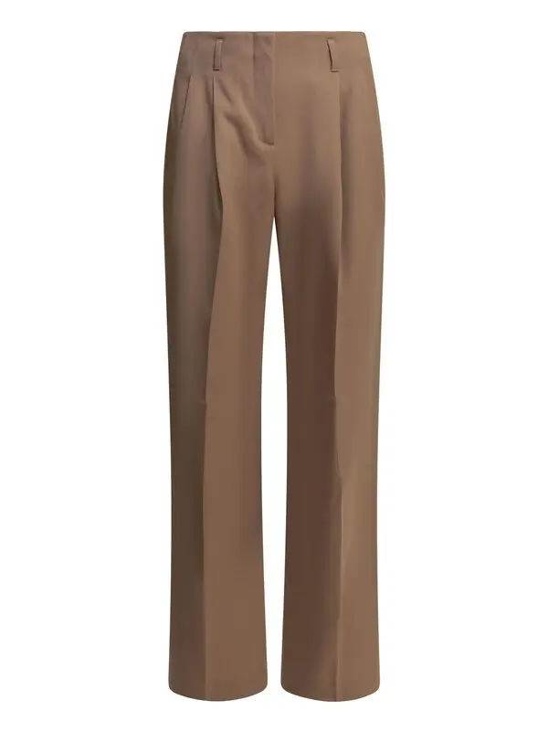 GOLDEN GOOSE Wide Leg Tailored Trousers - Pink