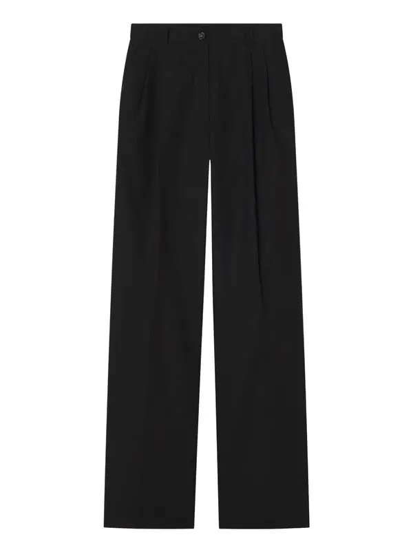 A.p.c. Ginny Pleated Trousers - Black