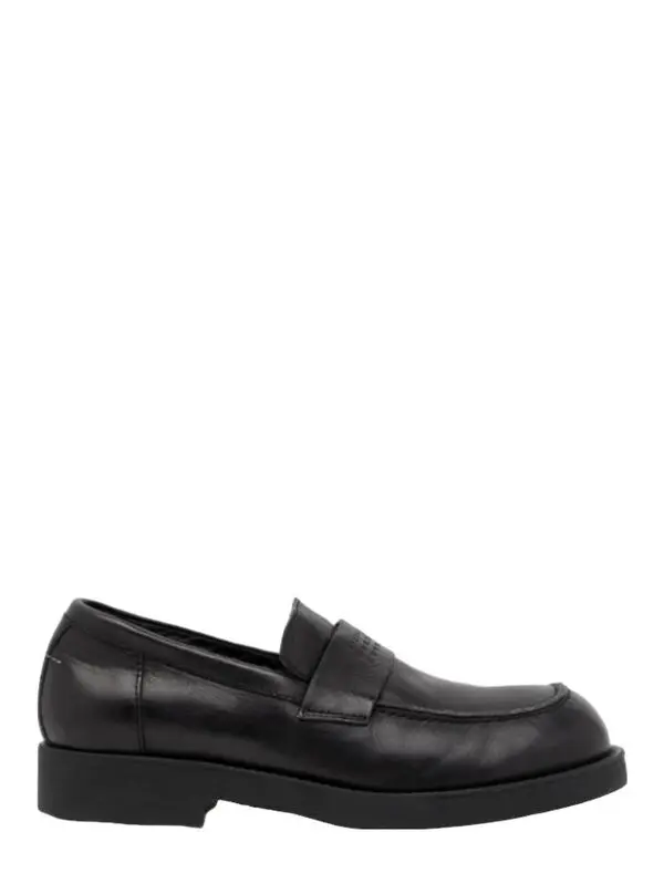MAISON MARGIELA Biker Washed-suede Loafers - Brown