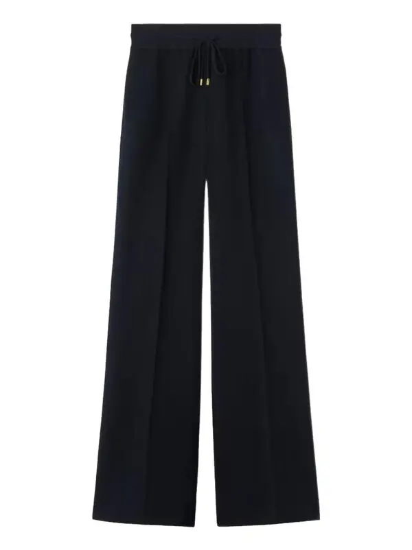 Loro Piana Sandler Trousers With Drawstring Waist - Navy Blue