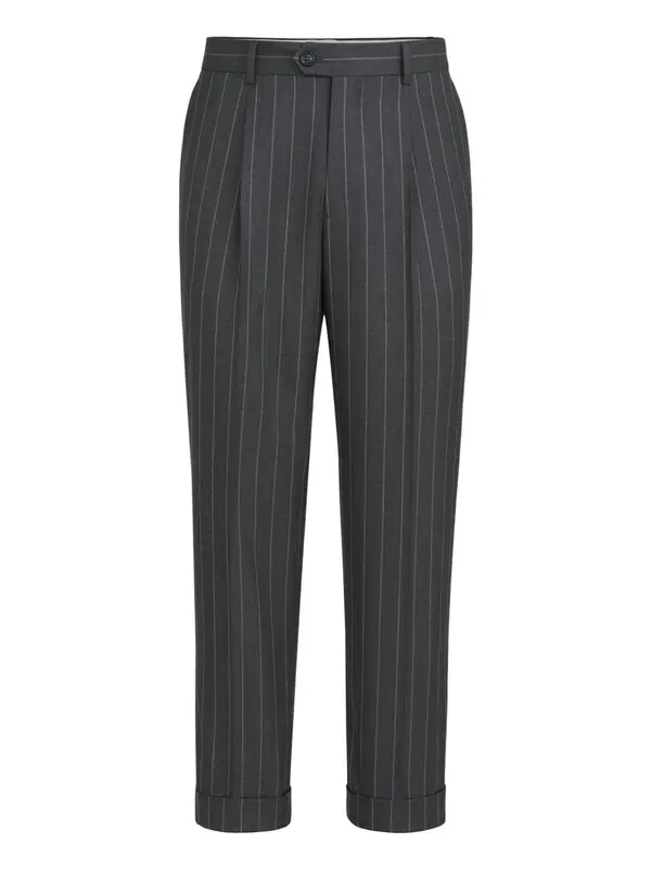 Brunello Cucinelli Pleated Trousers - Grey