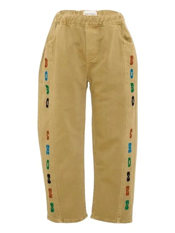 BOBO CHOSES Logo Print Trousers - No