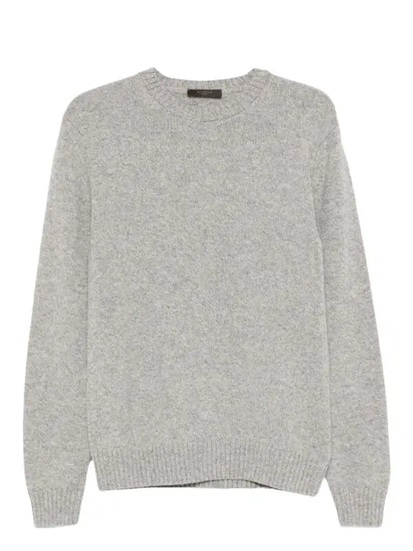 ZANONE Geelong Knitted Jumper - Gray