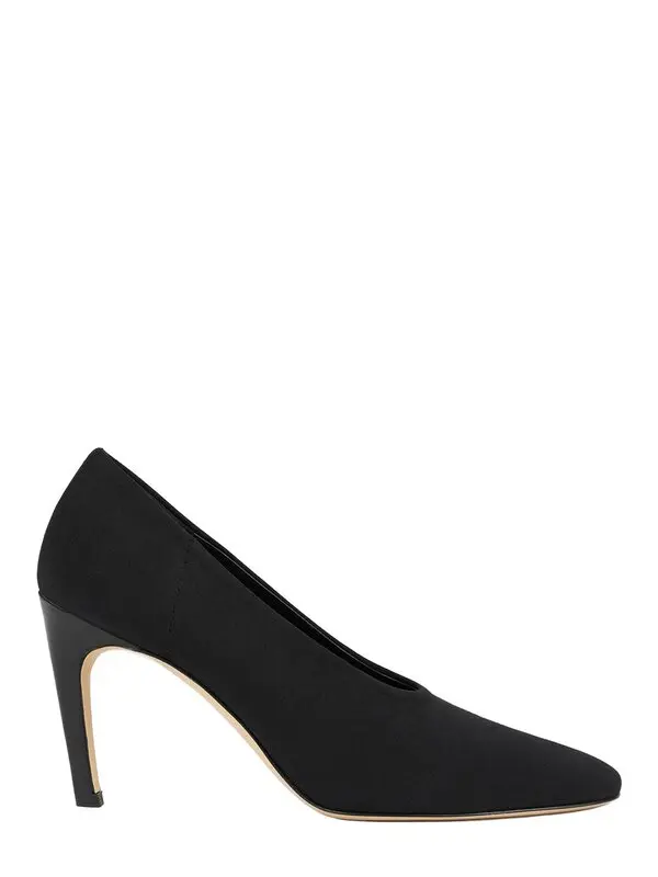 TOTEME Slip Jersey Pumps - Black