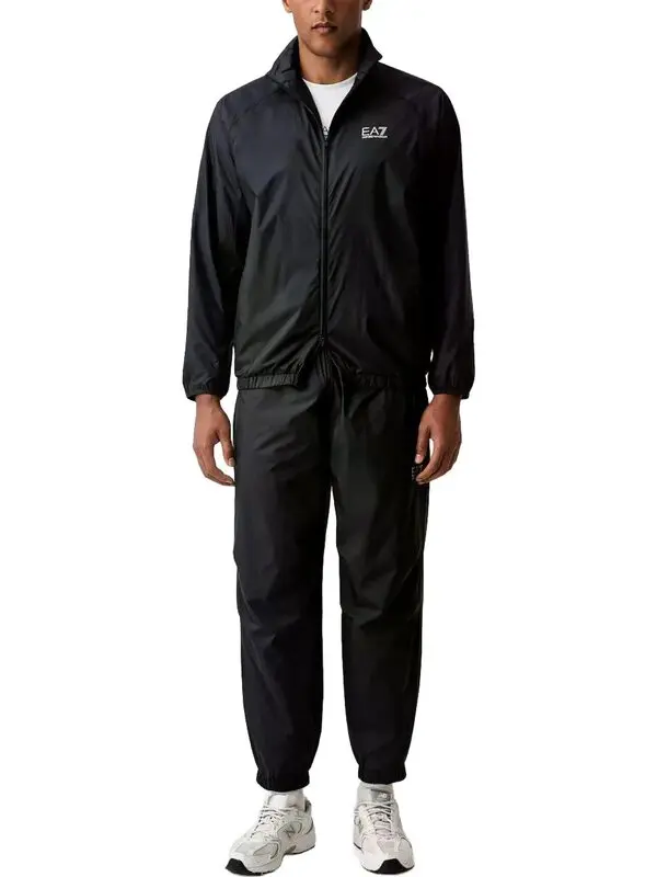 EA7 Logo-print Tracksuit - Blue