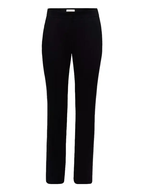 Nina Ricci Cady Straight-leg Trousers - Black