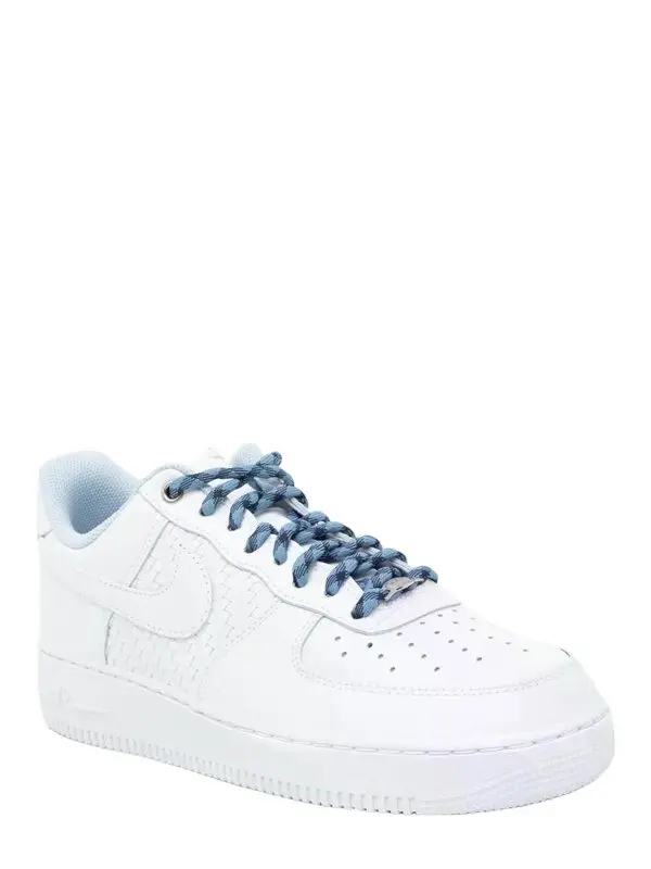 Nike Force 1 Woven-panel Sneakers - White