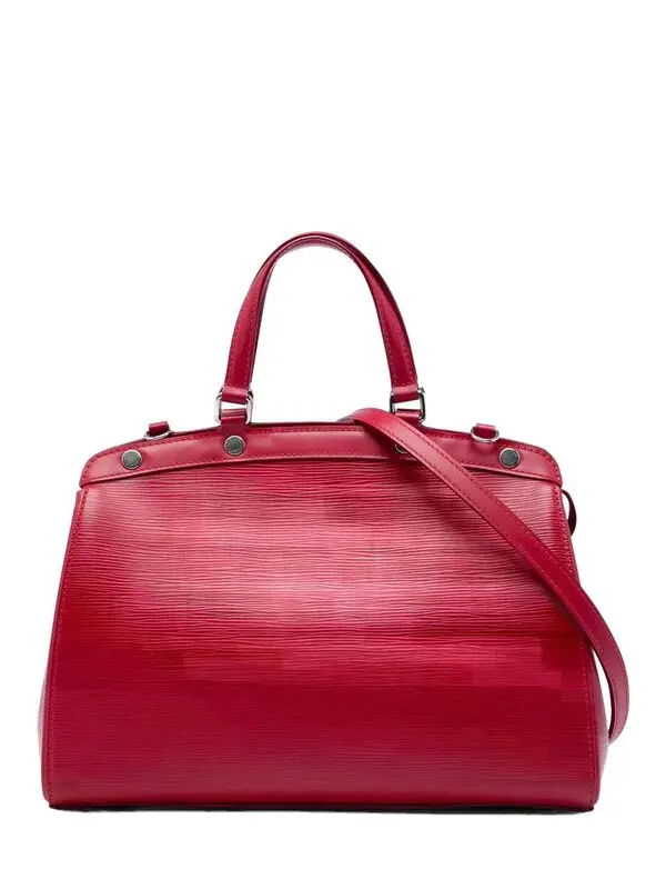 LOUIS VUITTON Epi Leather Brea Mm Satchel - Red