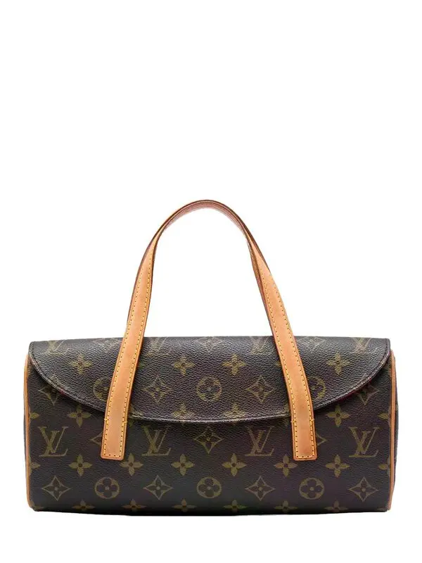 LOUIS VUITTON Monogram Canvas Sonatine Handbag - Brown