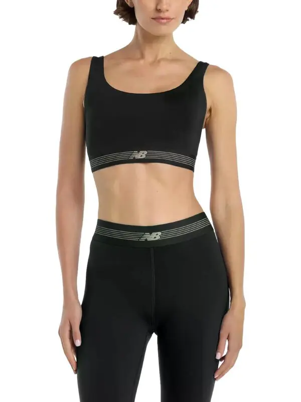NEW BALANCE Ac Plush Band Bra - Black
