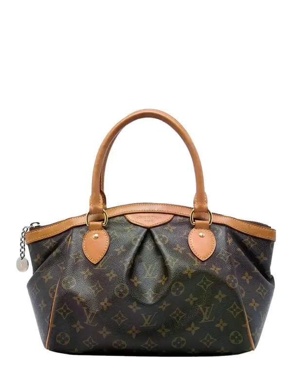 LOUIS VUITTON Tivoli Pm Monogram Canvas Handbag - Brown