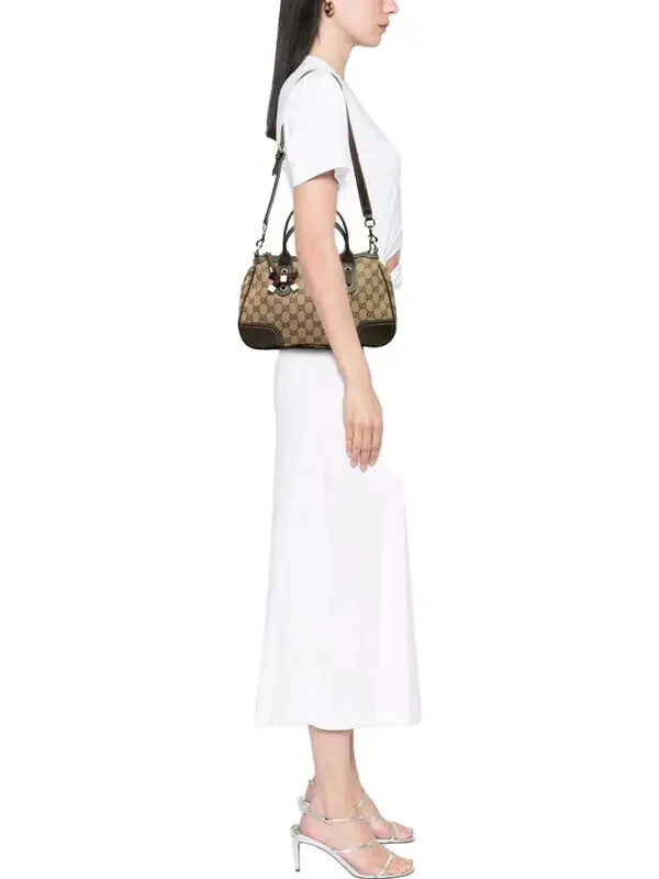 Gucci Gg Canvas Princy Satchel - Neutrals