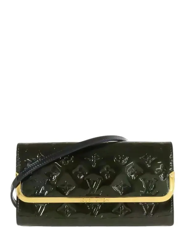 LOUIS VUITTON Monogram Vernis Rossmore Mm Shoulder Bag - Blue