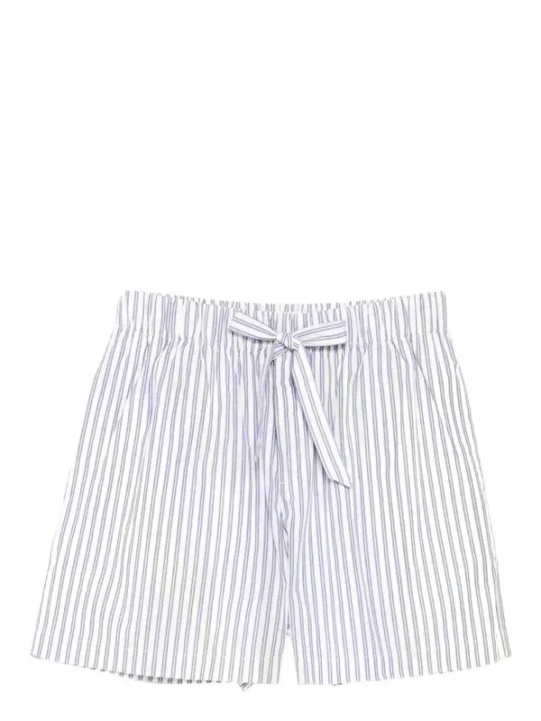 TEKLA Poplin Shorts - White