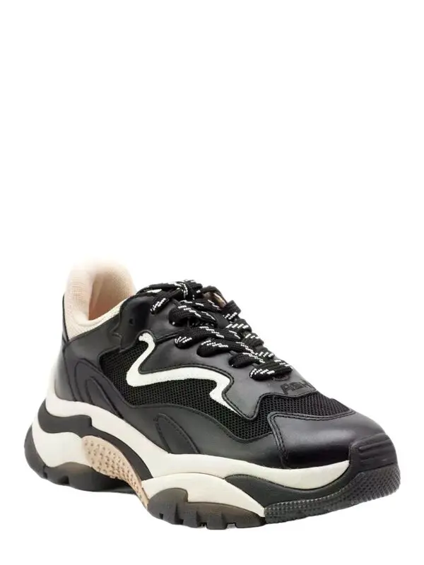 Ash Addict 03 Panelled Sneakers - Black