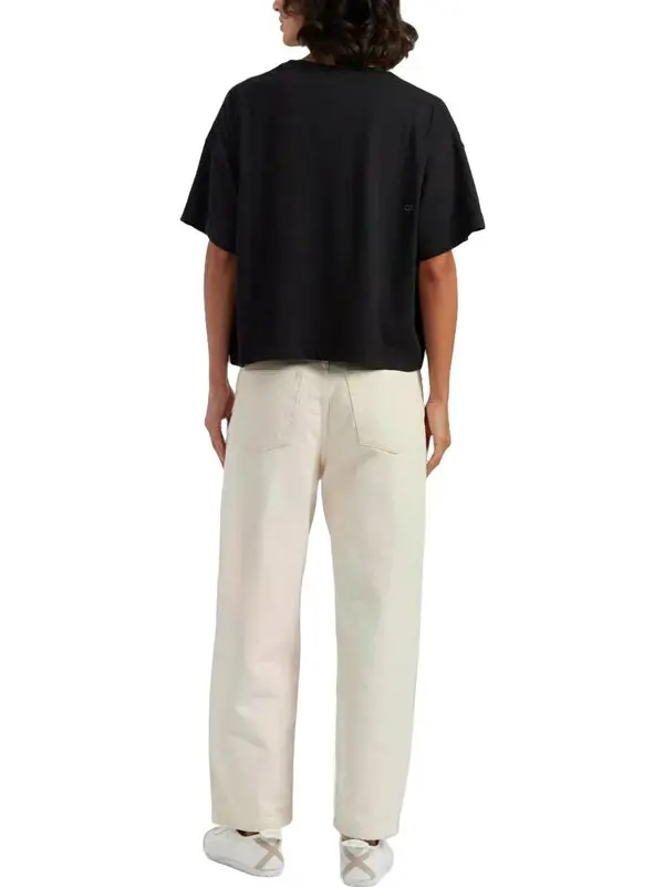 Chinti & Parker Woodstock Embroidered T-shirt - Black