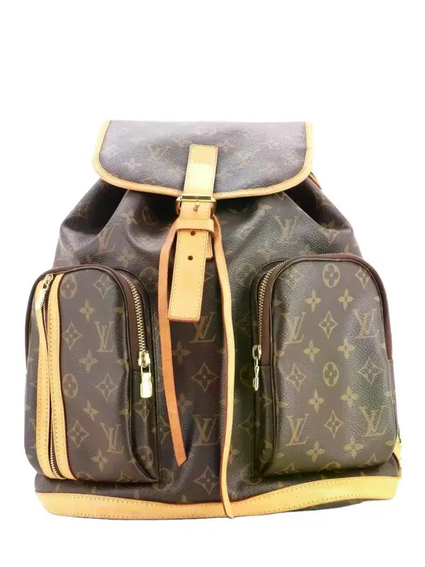 LOUIS VUITTON Bosphore Monogram Canvas Backpack - Brown